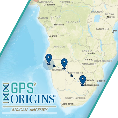 GPS Origins Ancestry Test - African Edition | HomeDNA